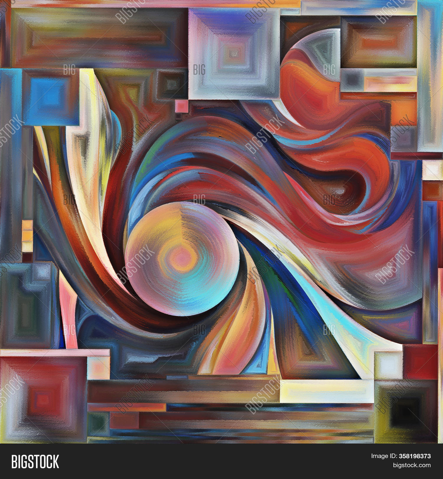 Space Division Art Image & Photo (Free Trial) | Bigstock