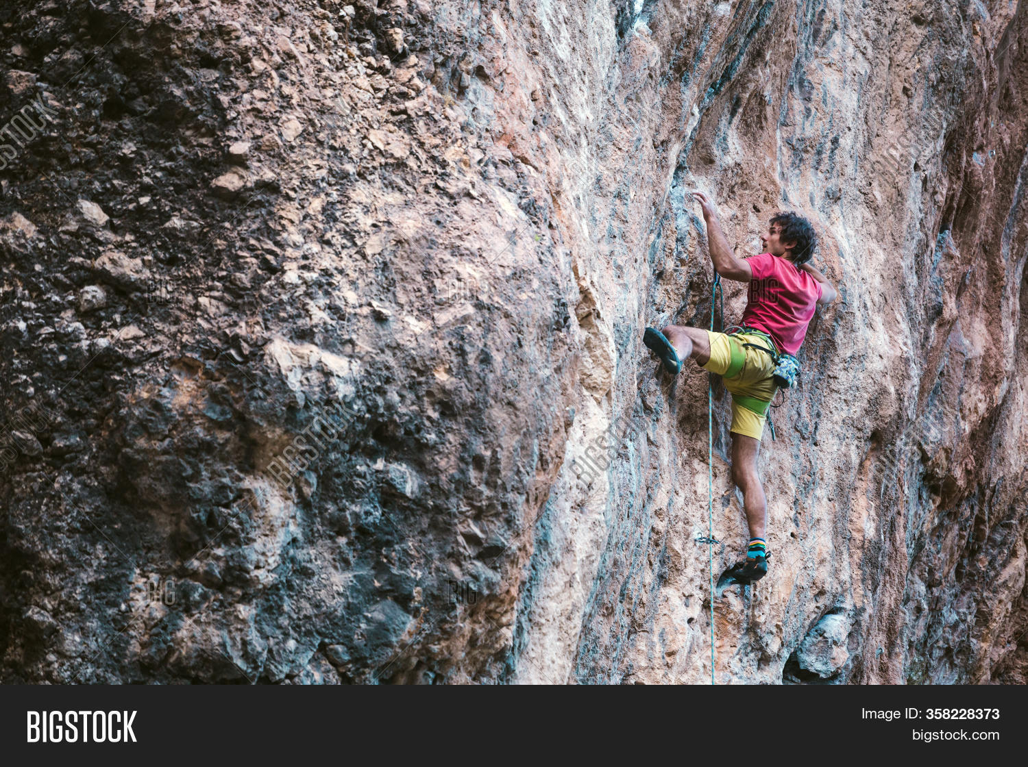 Climber Overcomes Image & Photo (Free Trial) | Bigstock