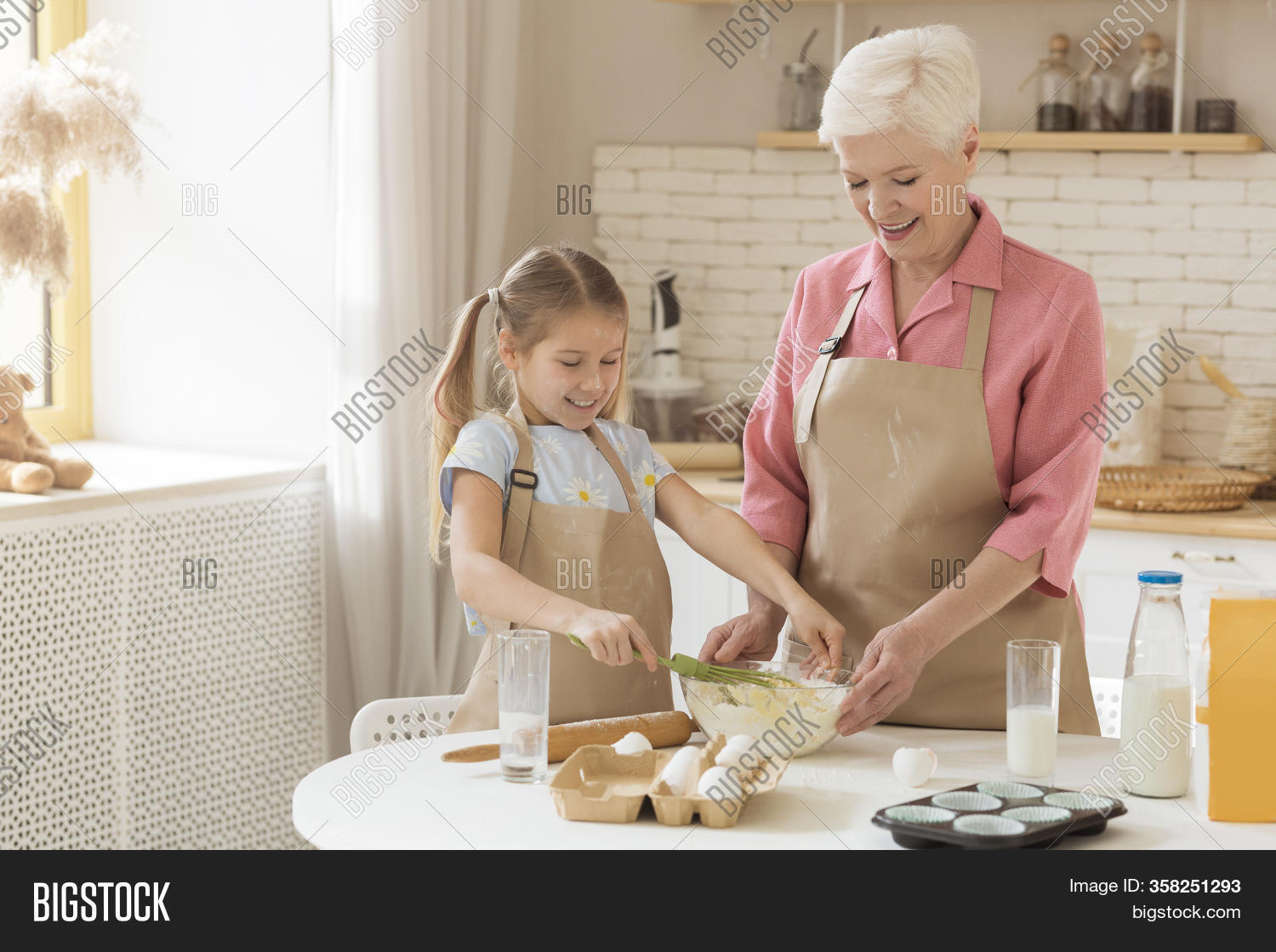 Baking Granny Fun. Image & Photo (Free Trial) | Bigstock