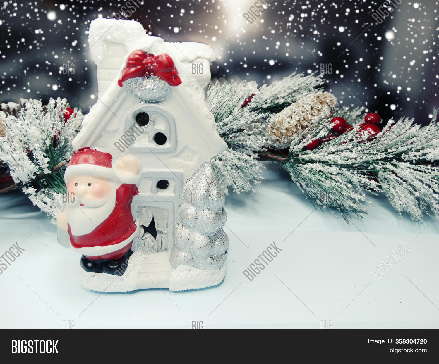 Christmas Santa Fir Image & Photo (Free Trial) | Bigstock