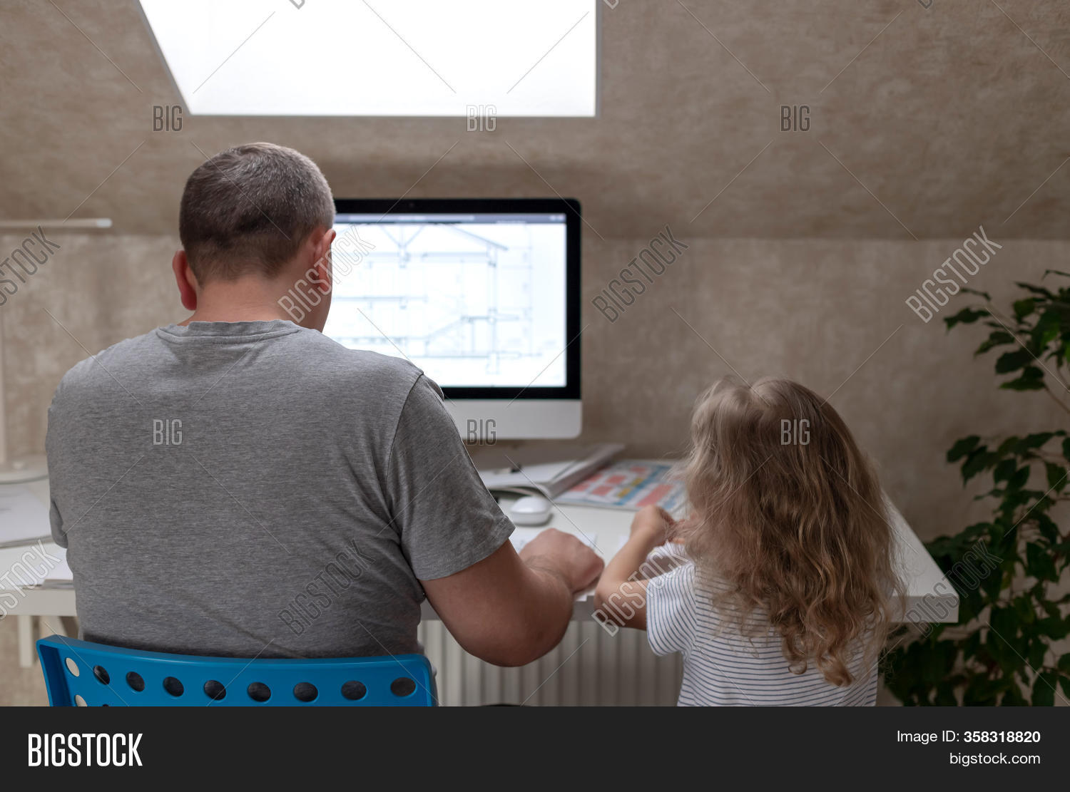 Back View On Young Image & Photo (Free Trial) | Bigstock