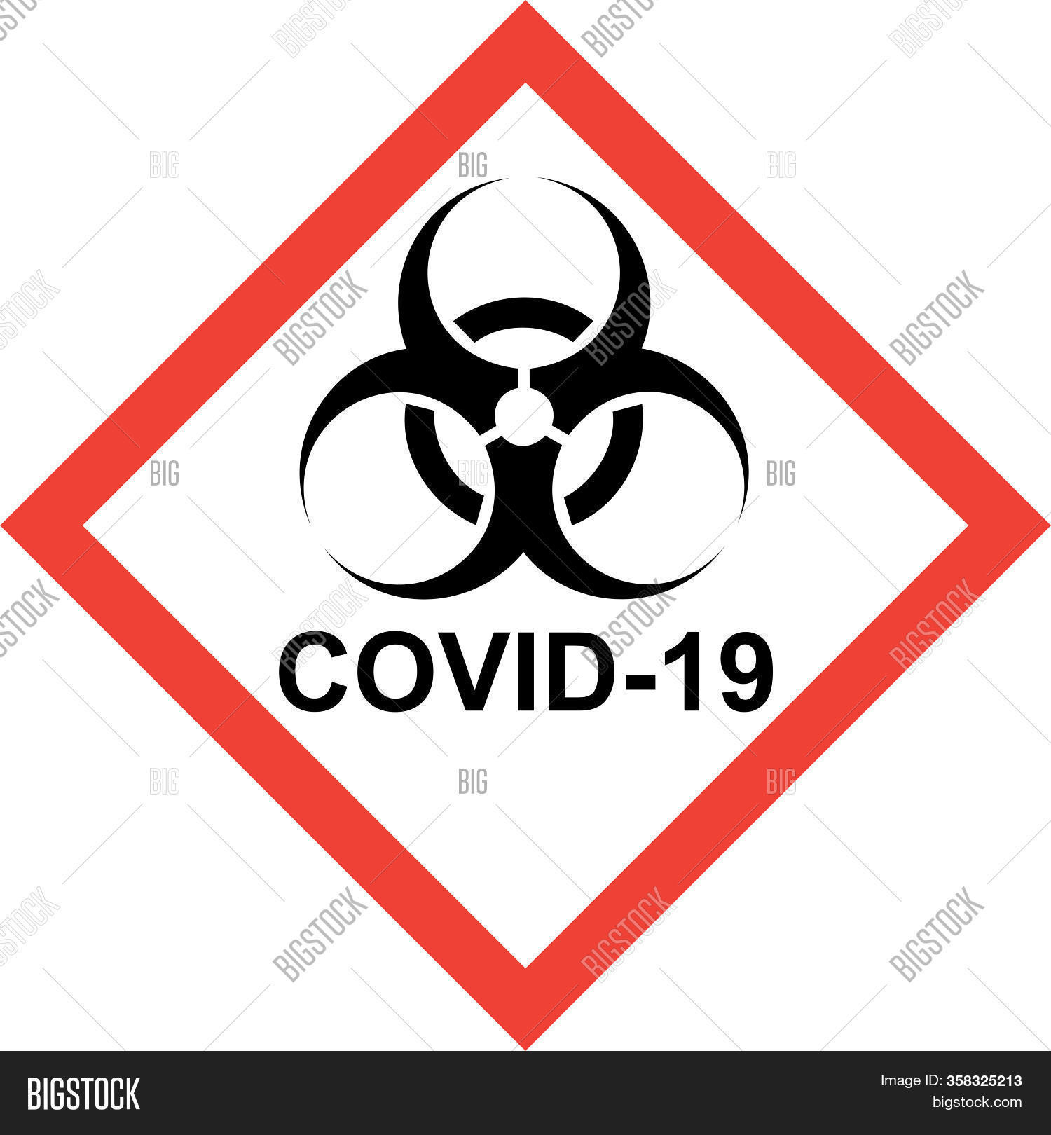 Red Hazard Sign Image & Photo (Free Trial) | Bigstock