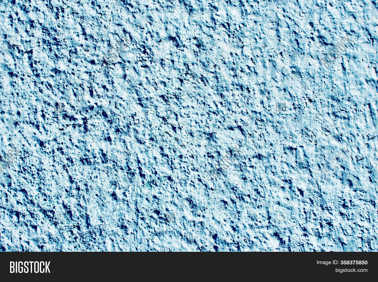 Blue Stucco Wall Image & Photo (Free Trial) | Bigstock