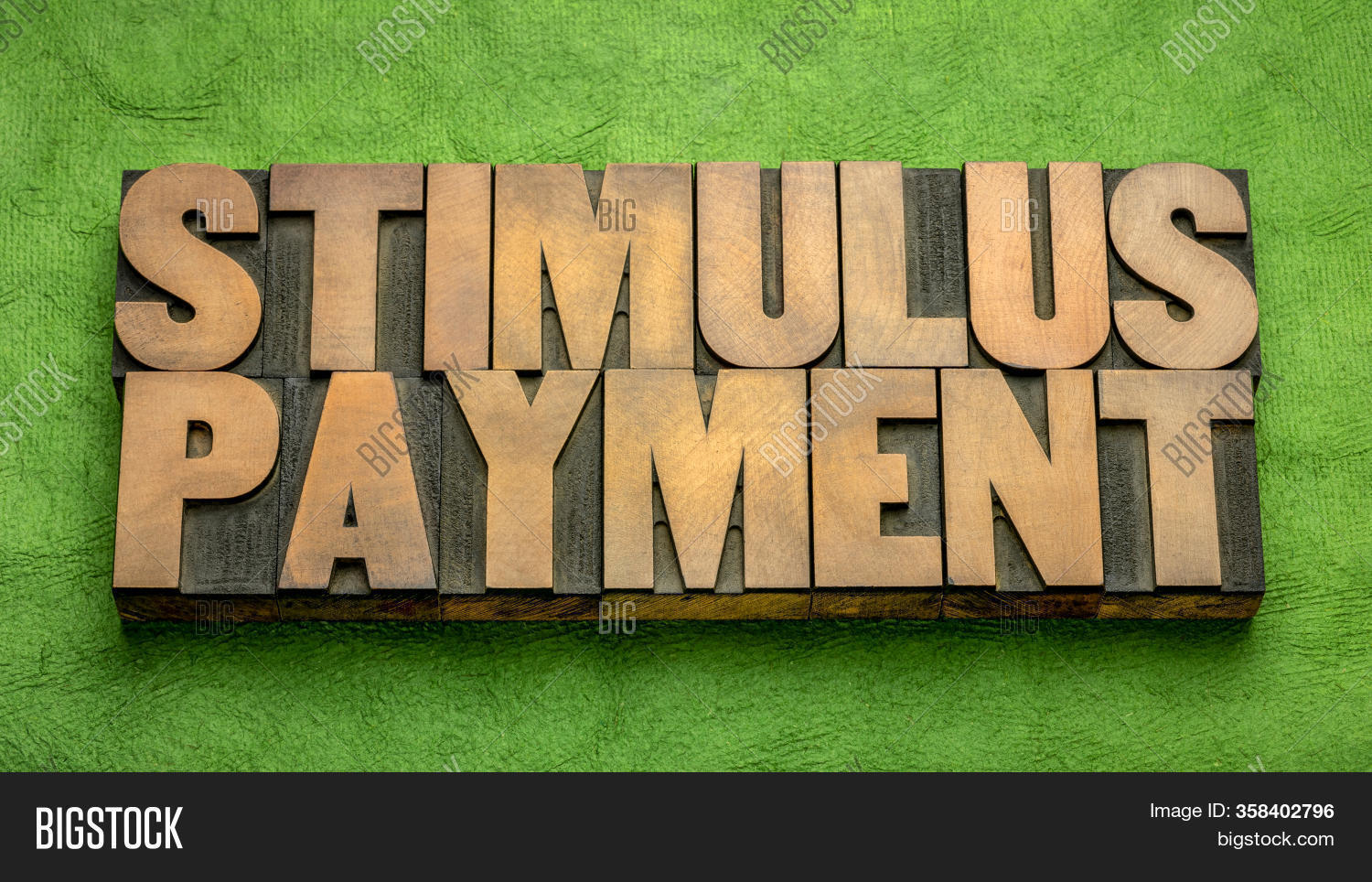 Stimulus Payment Word Image & Photo (Free Trial) | Bigstock