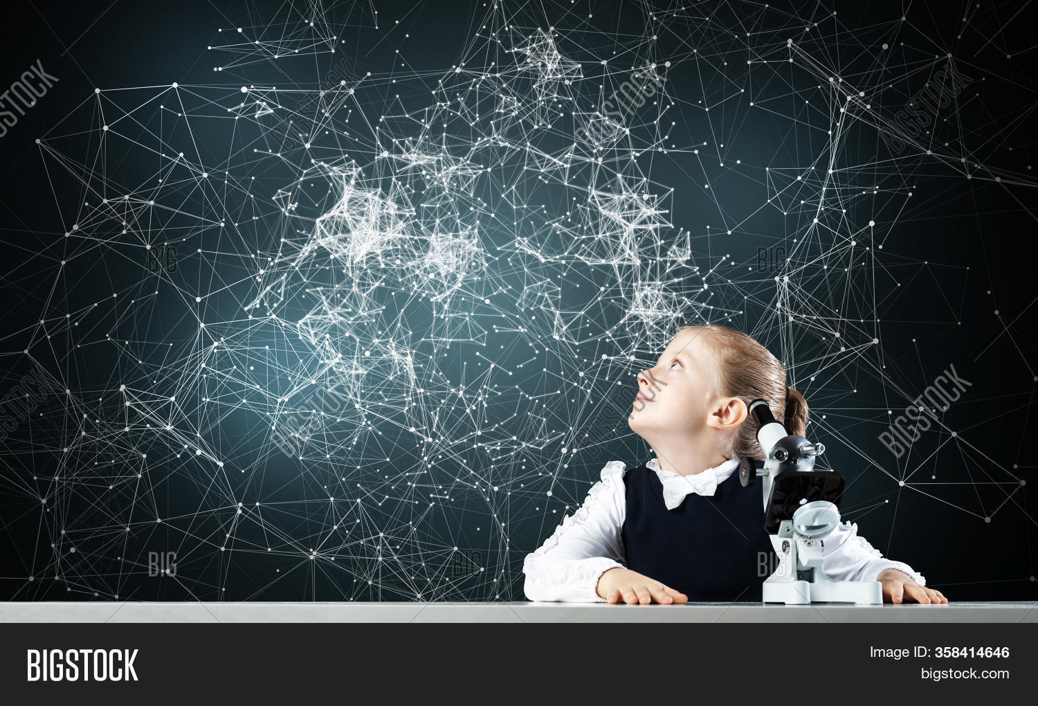 Little Girl Scientist Image & Photo (Free Trial) | Bigstock