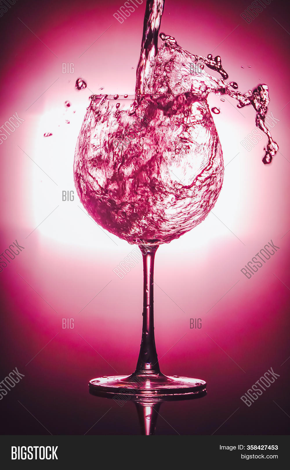 Pouring Water Into Image & Photo (Free Trial) | Bigstock