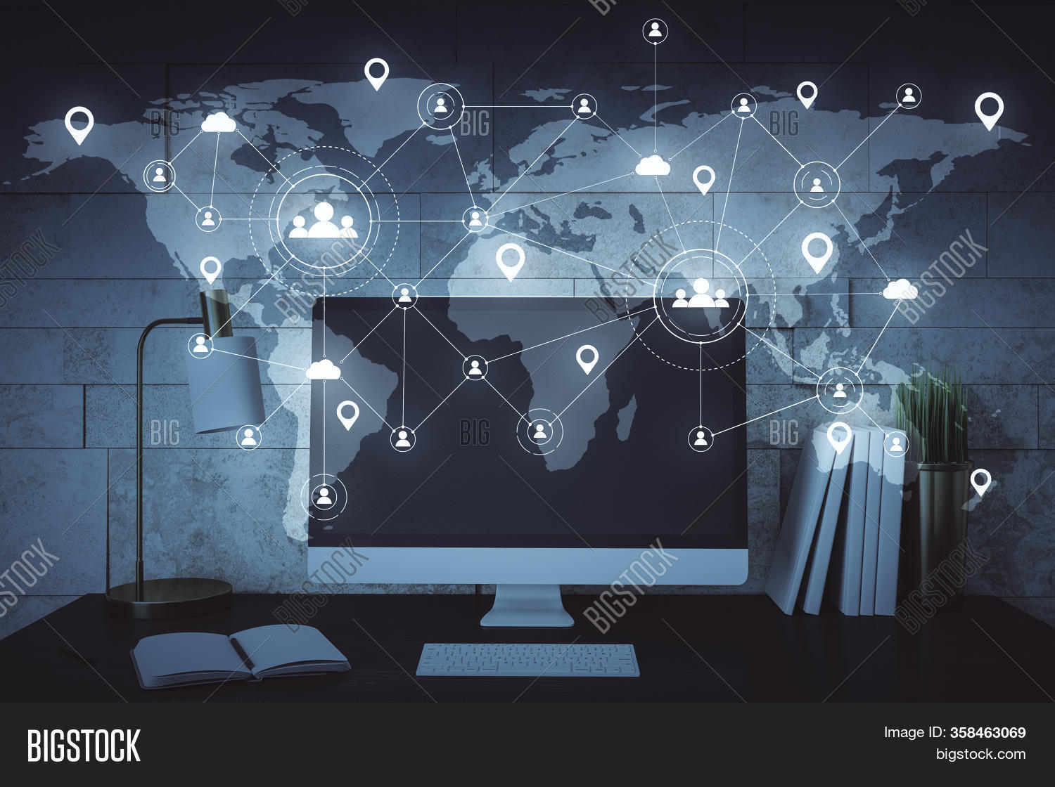 Remote Work Social Image & Photo (Free Trial) | Bigstock