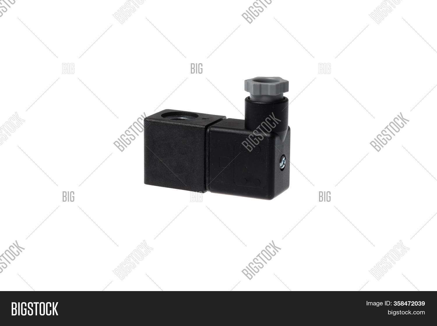 Black Solenoid Coil Image & Photo (Free Trial) | Bigstock