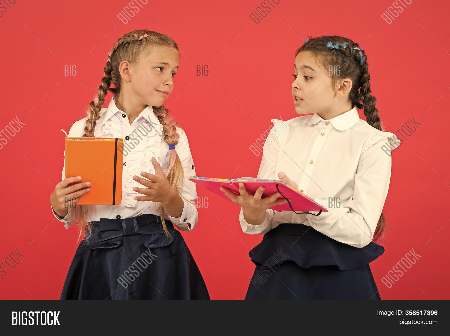 Girls Kids School Image & Photo (Free Trial) | Bigstock