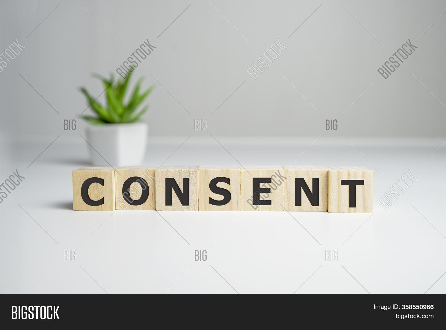 Consent - Word Wooden Image & Photo (Free Trial) | Bigstock