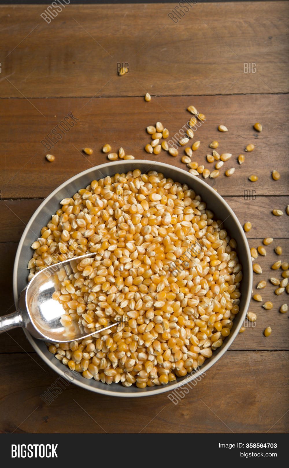 Many Uncooked Popcorn Image & Photo (Free Trial) | Bigstock