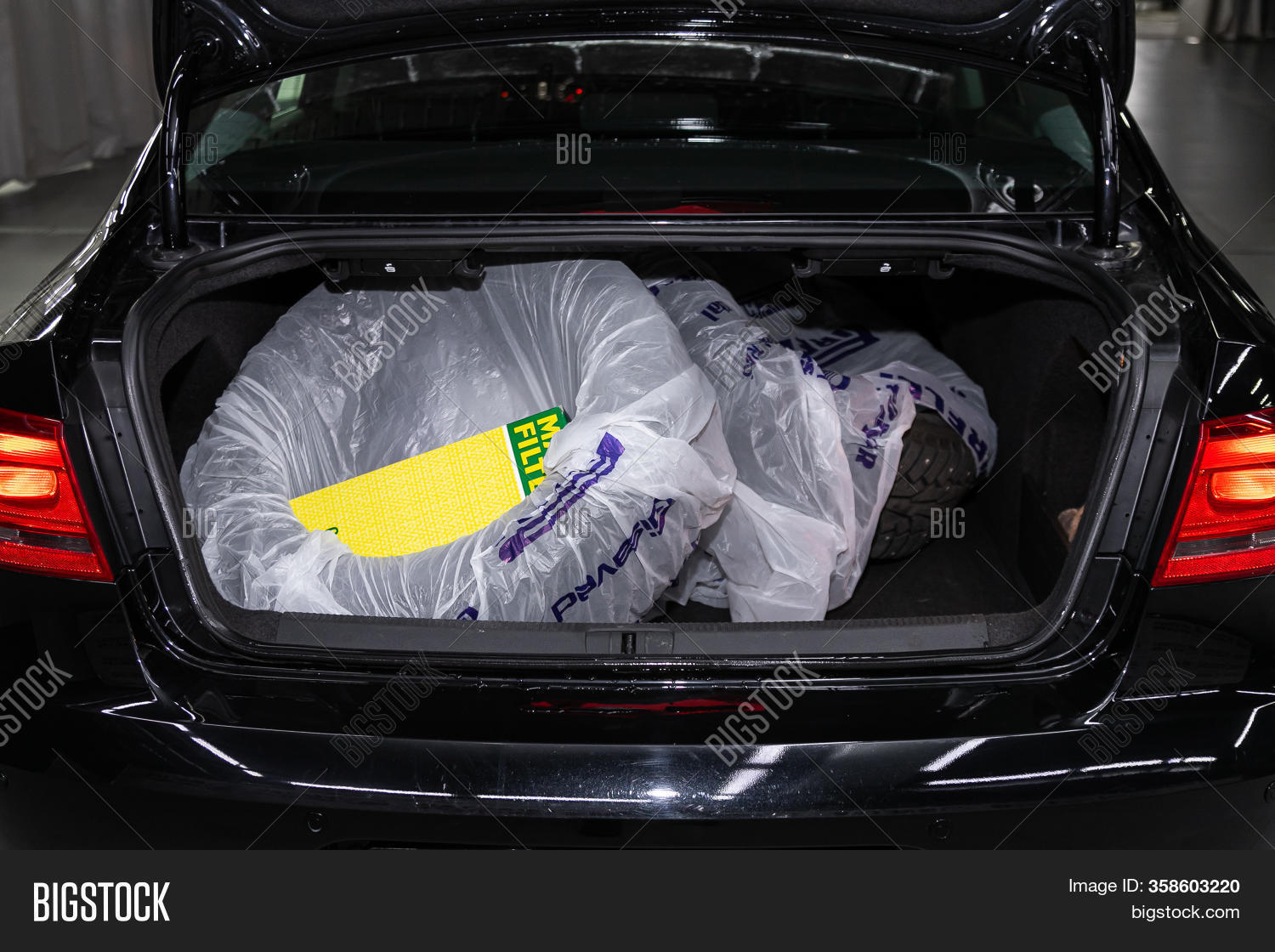 Rear View Car Open Image & Photo (Free Trial) | Bigstock