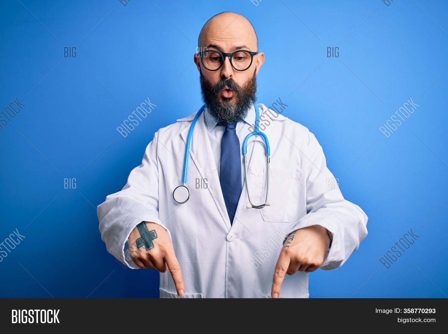 Handsome Bald Doctor Image & Photo (Free Trial) | Bigstock