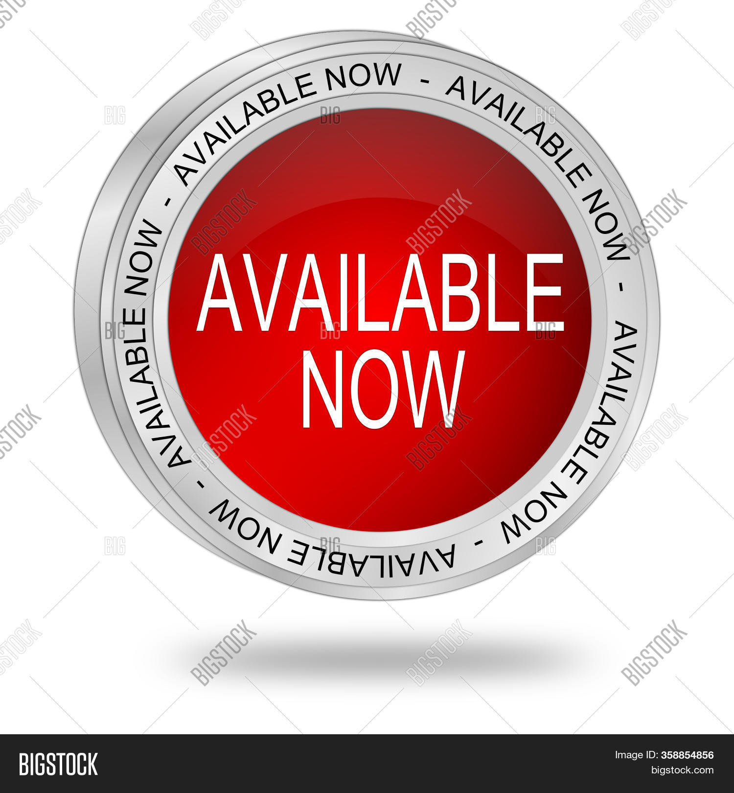 Red Available Now Image & Photo (Free Trial) | Bigstock