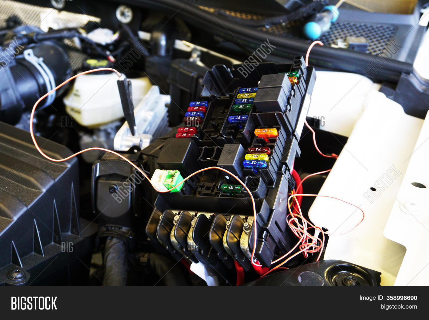 Fuse Relay Block Image & Photo (Free Trial) | Bigstock