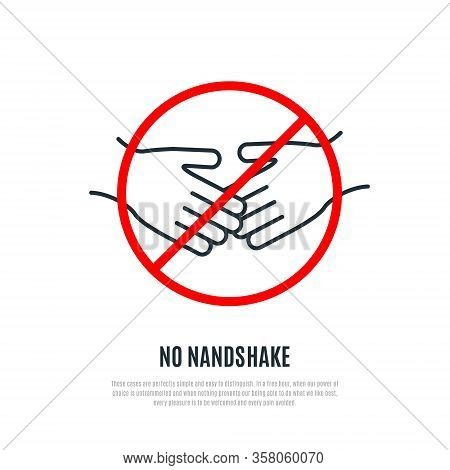 No Handshake Warning Vector & Photo (Free Trial) | Bigstock
