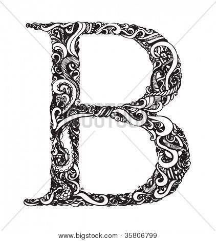 Capital Letter B - Vector & Photo (Free Trial) | Bigstock