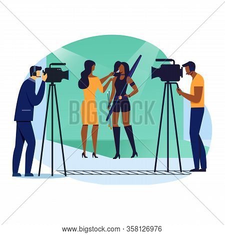 Scene Recording Vector & Photo (Free Trial) | Bigstock