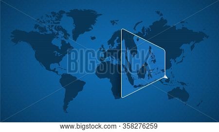 brunei map geography