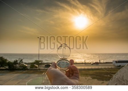 Compass Close Nice Image & Photo (Free Trial) | Bigstock
