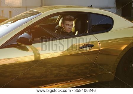 Man Driving Expensive Image & Photo (Free Trial) | Bigstock