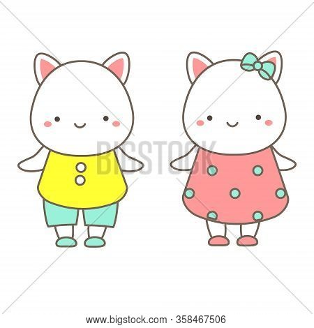 Cute Dressed Kitten Vector & Photo (Free Trial) | Bigstock
