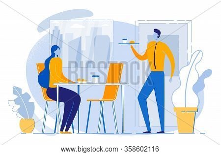Workers On Lunch Vector & Photo (Free Trial) | Bigstock