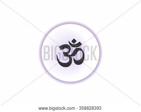 Aum Om Symbol. Vector Vector & Photo (Free Trial) | Bigstock
