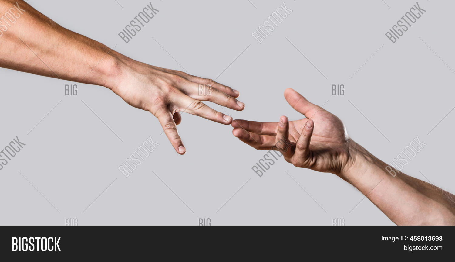 Two Hands, Helping Arm Image & Photo (Free Trial) | Bigstock