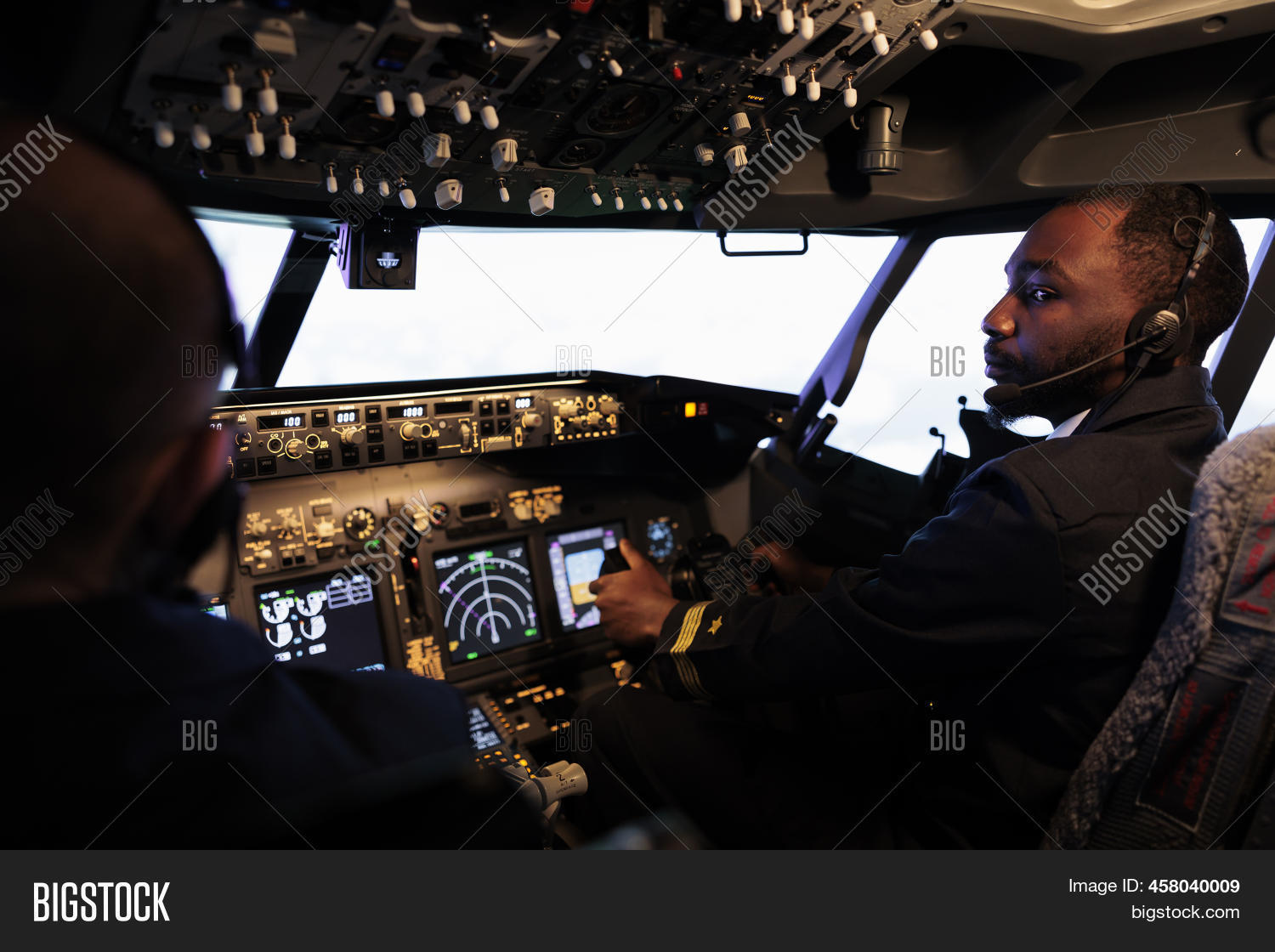 African American Pilot Image & Photo (Free Trial) | Bigstock