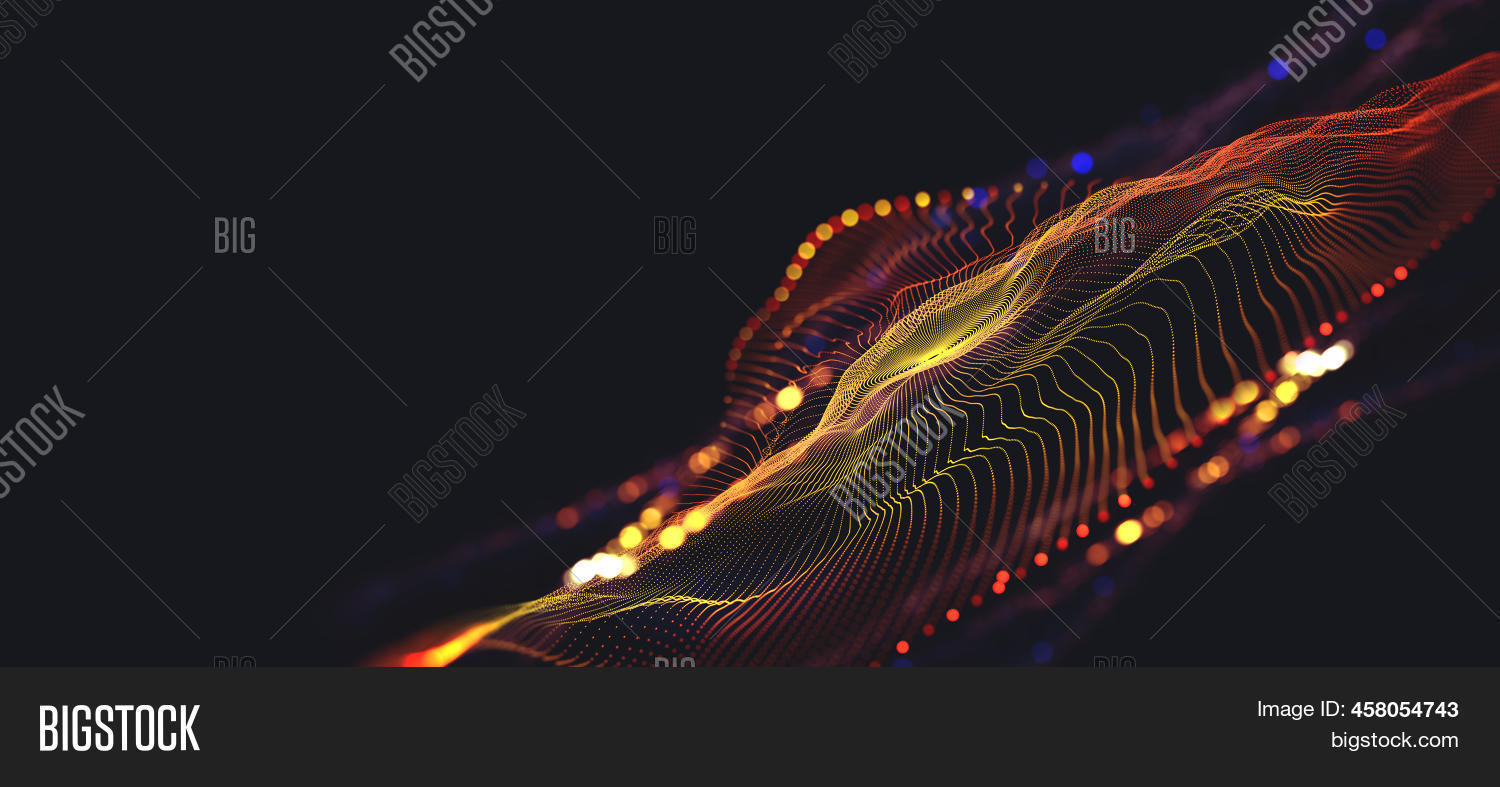 Big Data Cyber Stream Image & Photo (Free Trial) | Bigstock