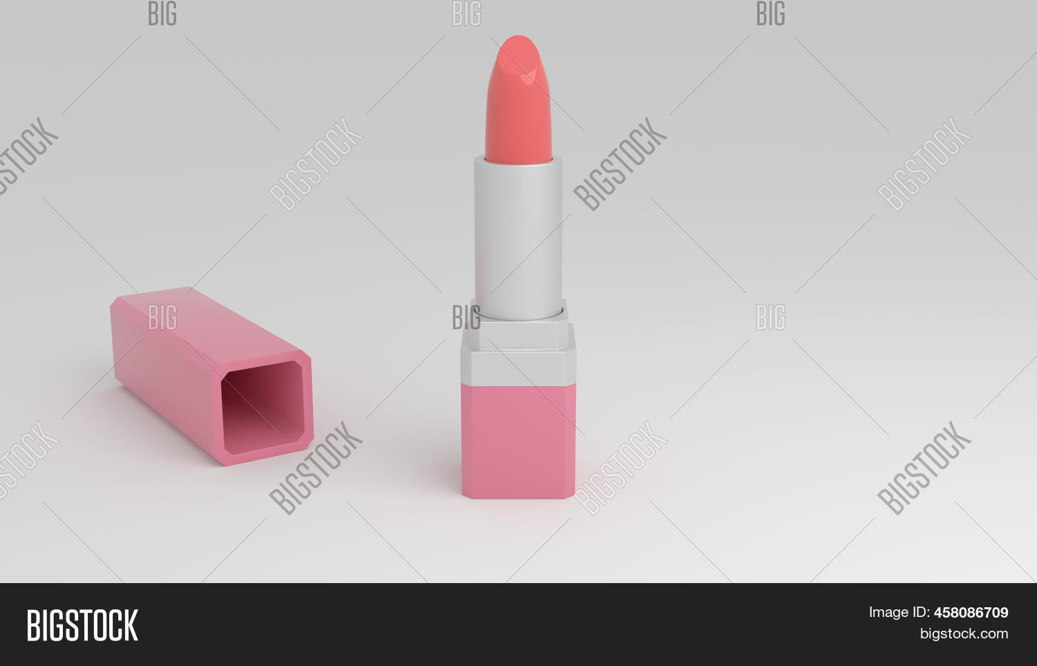 Pink White Open Tube Image & Photo (Free Trial) | Bigstock
