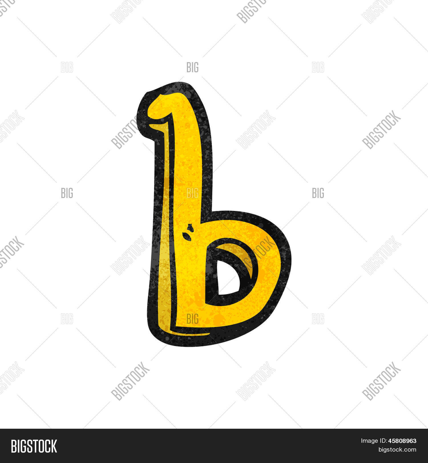 Cartoon Letter B Image & Photo (Free Trial) | Bigstock
