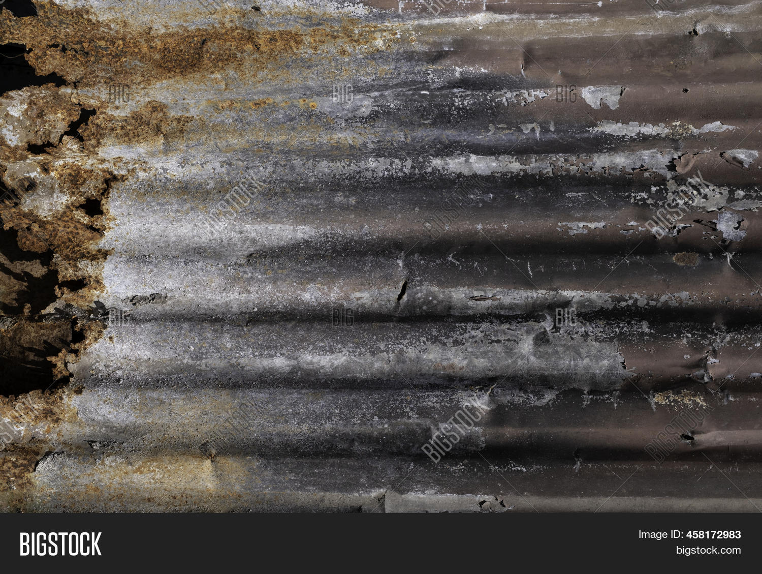 Corrugated Metal Panel Image & Photo (Free Trial) | Bigstock