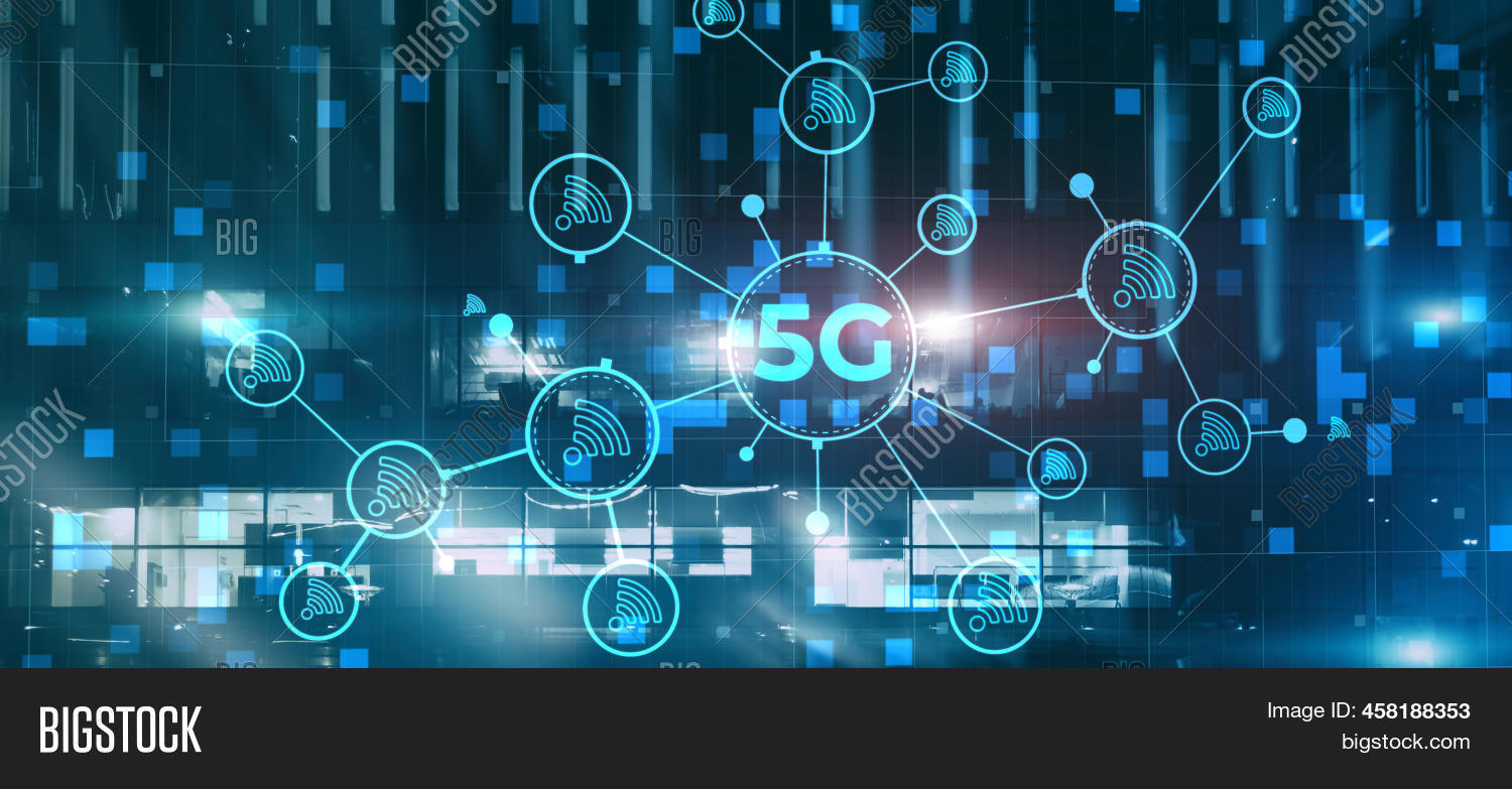 5g Network Digital Image & Photo (Free Trial) | Bigstock