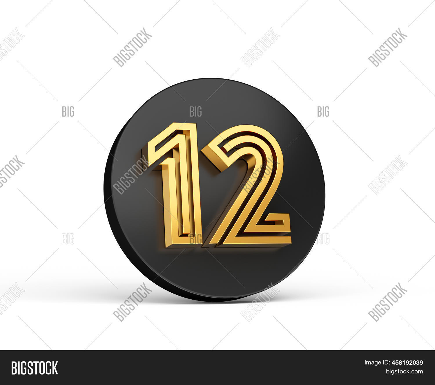 Royal Gold Modern Font Image & Photo (Free Trial) | Bigstock