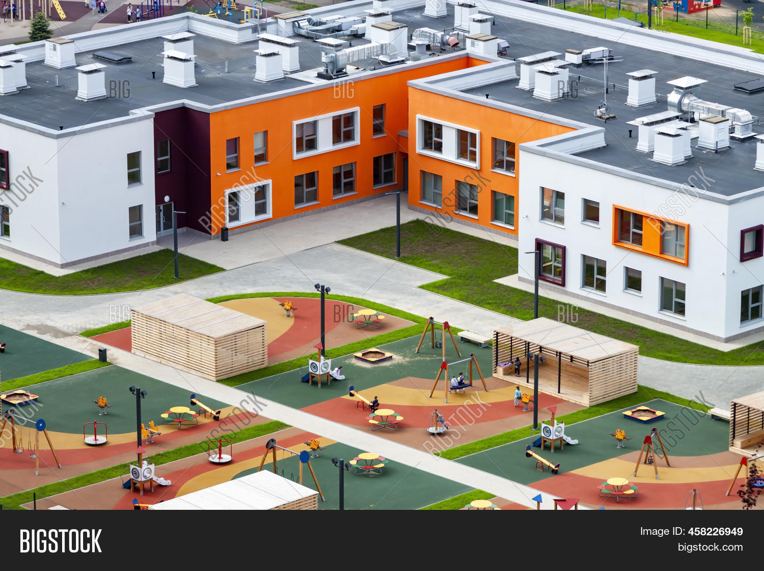 Public School Building Image & Photo (Free Trial) | Bigstock