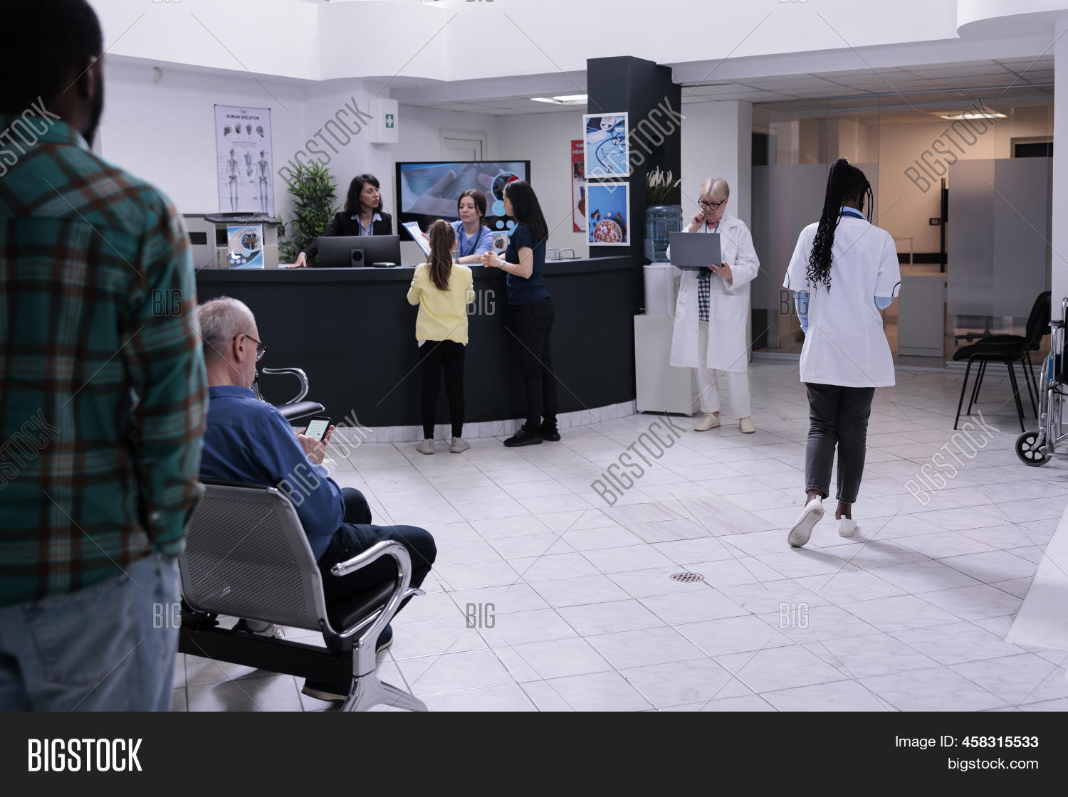 Hospital Front Desk Image & Photo (Free Trial) | Bigstock