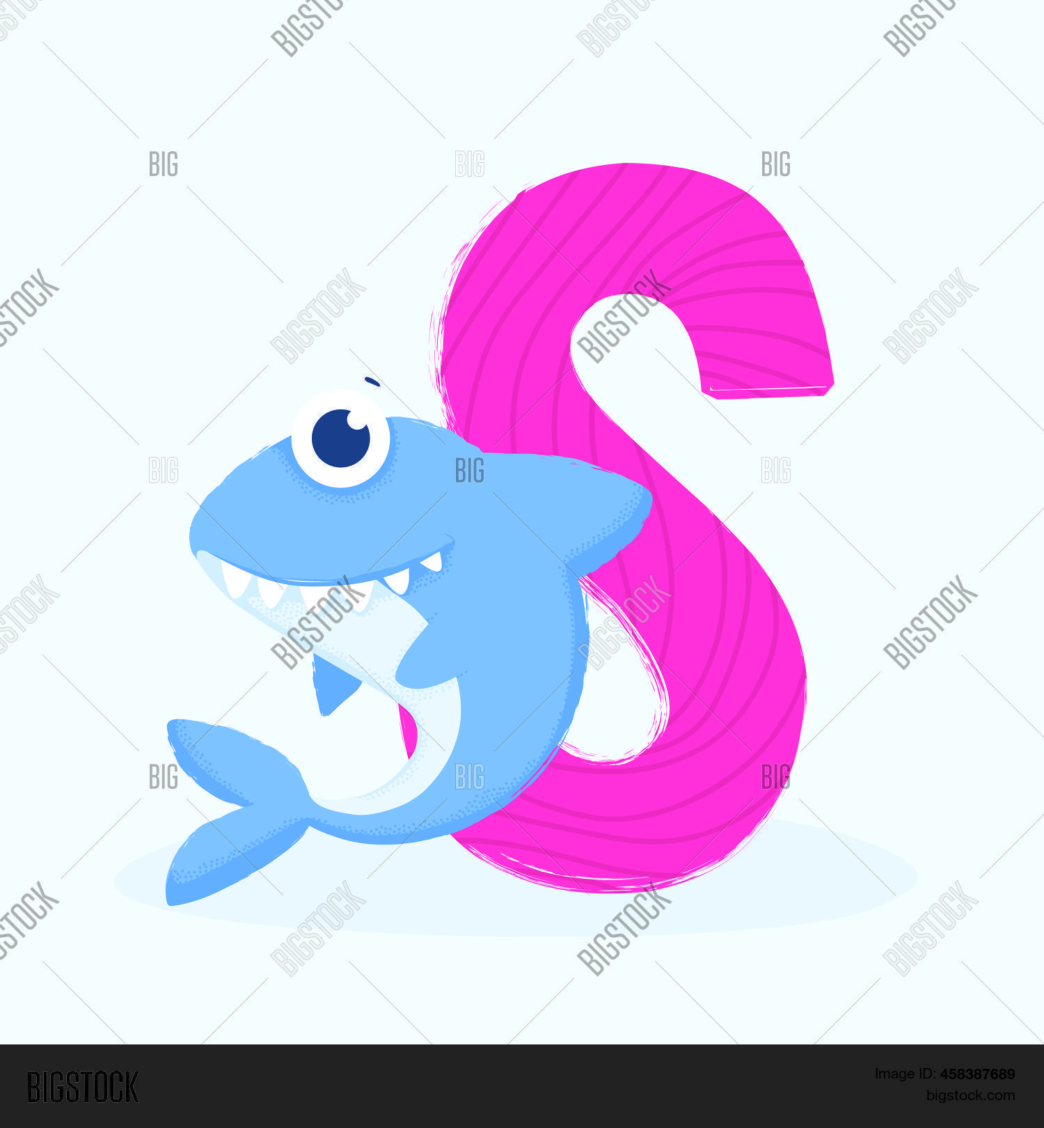 Cartoon Letter Vector & Photo (Free Trial) | Bigstock