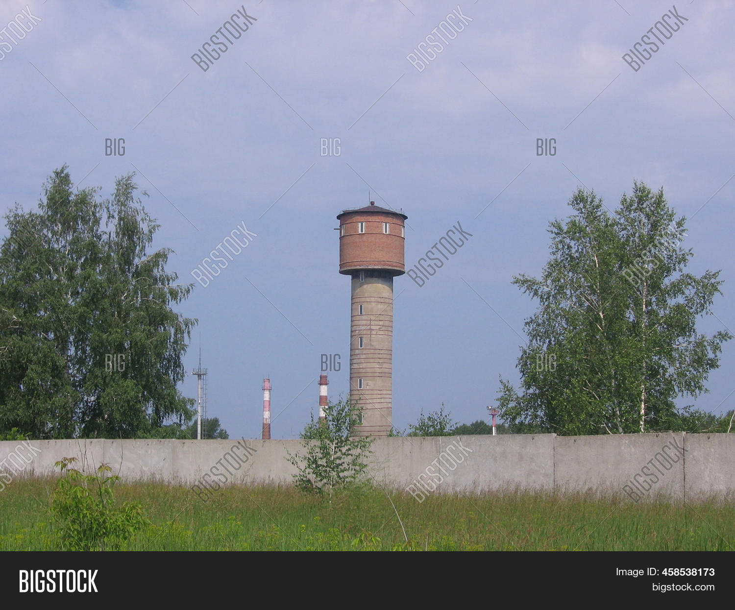 Water Tower Technical Image & Photo (Free Trial) | Bigstock