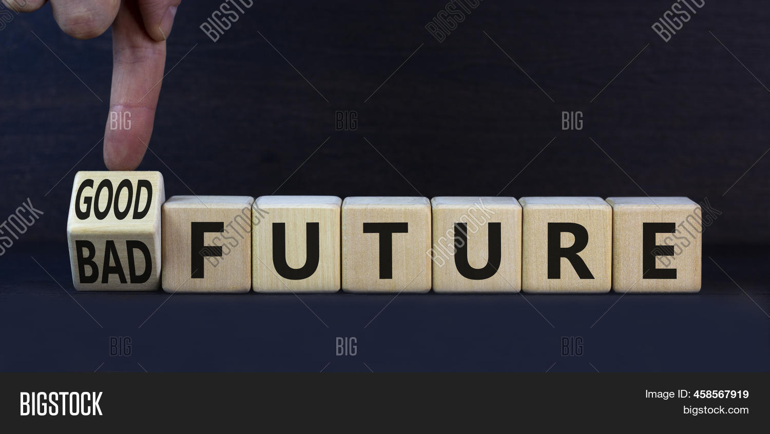 Good Bad Future Symbol Image & Photo (Free Trial) | Bigstock