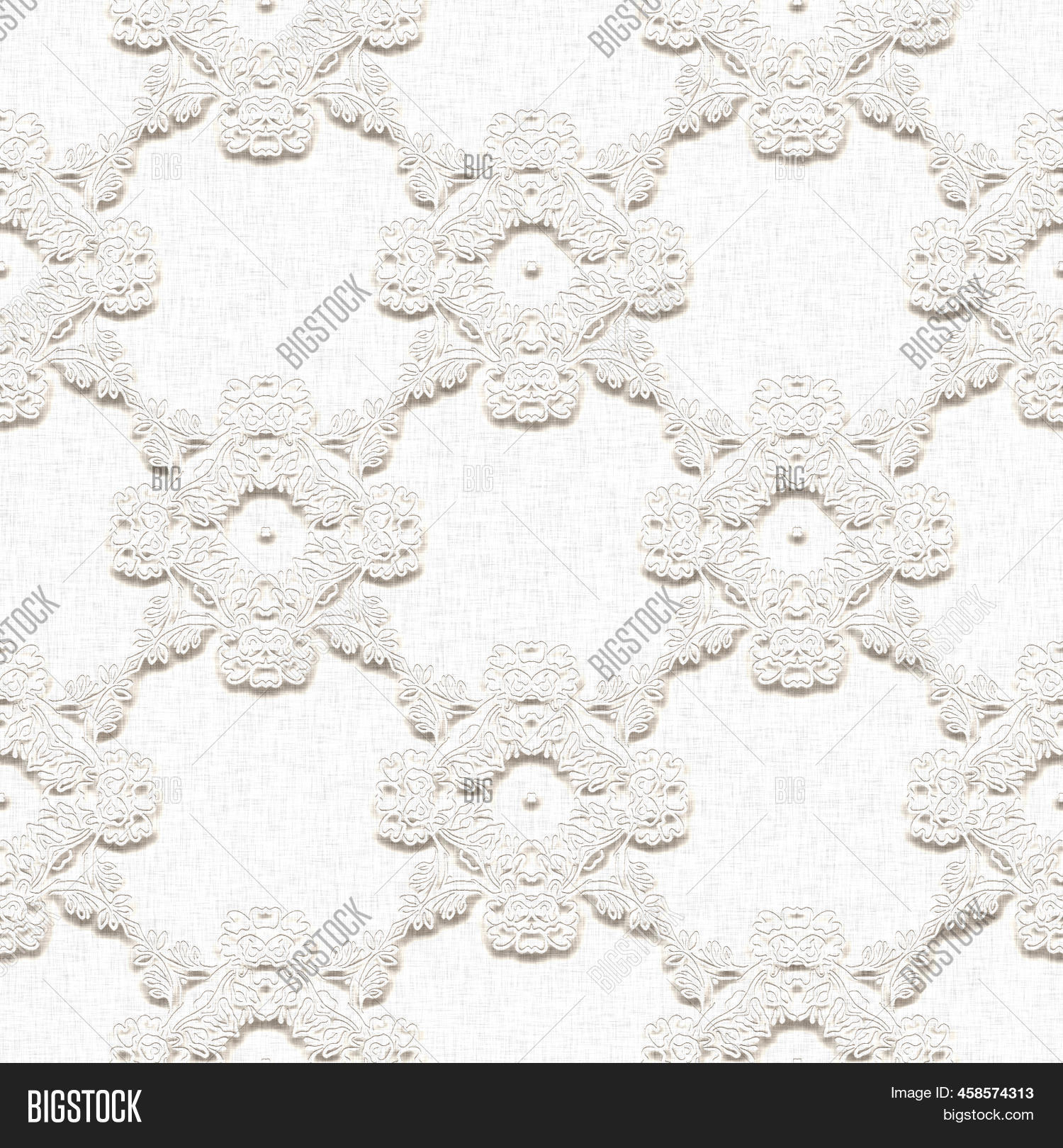 White On White Linen Image & Photo (Free Trial) | Bigstock