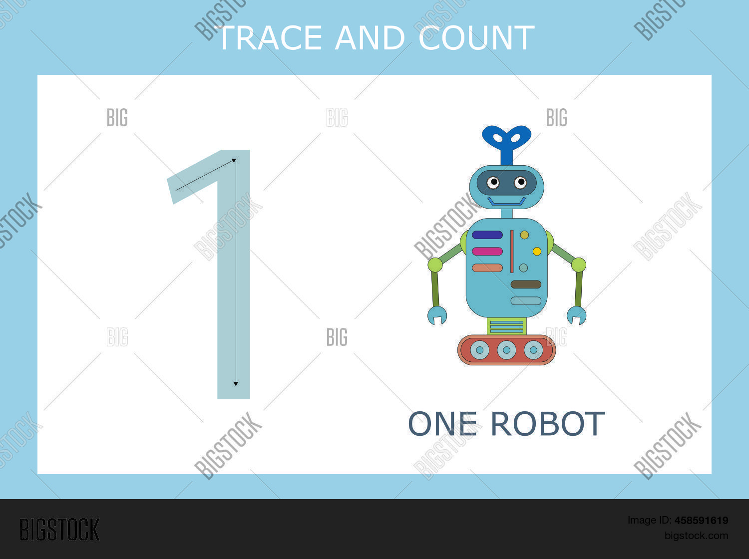 Numbers Kids. Vector & Photo (Free Trial) | Bigstock