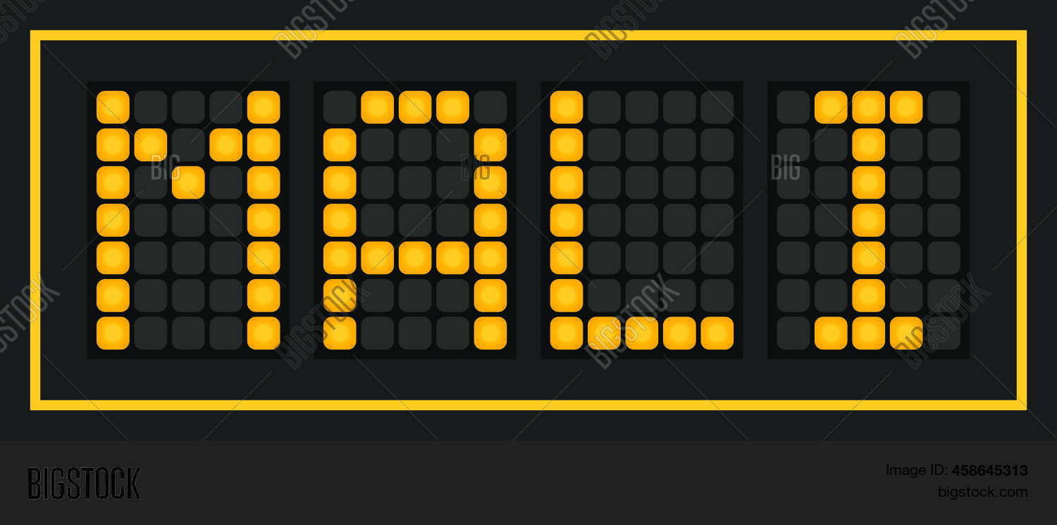 Orange Color Led Vector & Photo (Free Trial) | Bigstock