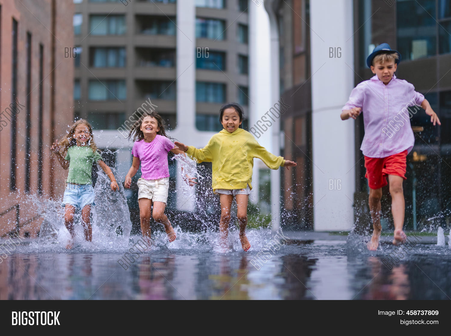 Happy Kids Playing Image & Photo (Free Trial) | Bigstock