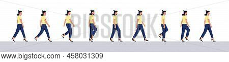 Walk Cycle Sequence Vector & Photo (Free Trial) | Bigstock