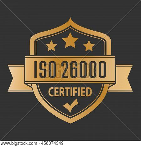 Iso 26000. Logo Vector & Photo (Free Trial) | Bigstock