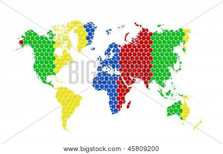 Map Asia Steel Design Image & Photo (Free Trial) | Bigstock