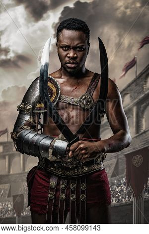 Angry Roman Gladiator Image & Photo (Free Trial) | Bigstock