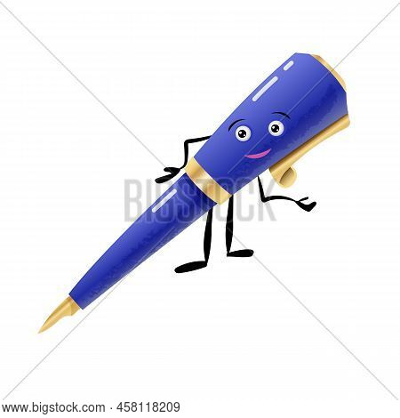 Funny Pen Character Vector & Photo (Free Trial) | Bigstock